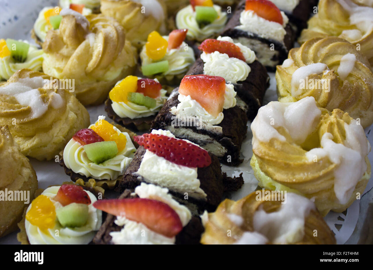 Shot taken of pastry selection Stock Photo - Alamy