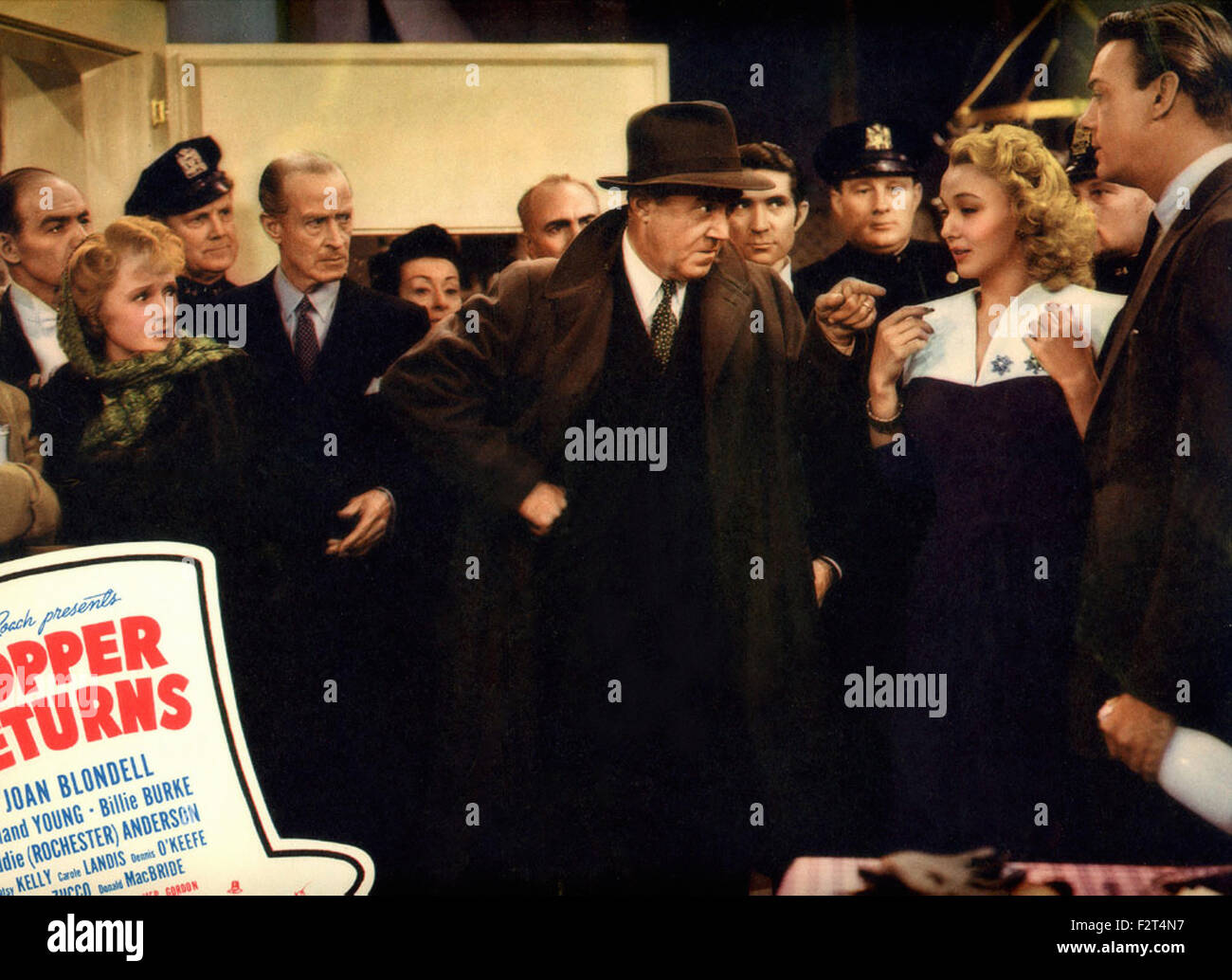 Topper Returns - Movie Poster Stock Photo - Alamy