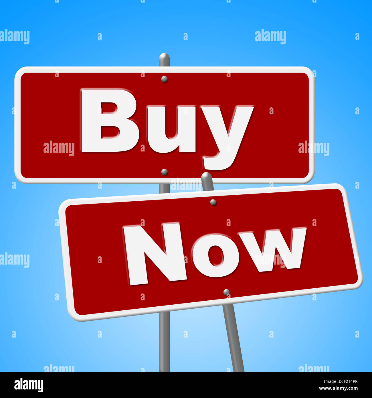 Buy Now Sign Indicating At This Time And Buying Stock Photo - Alamy
