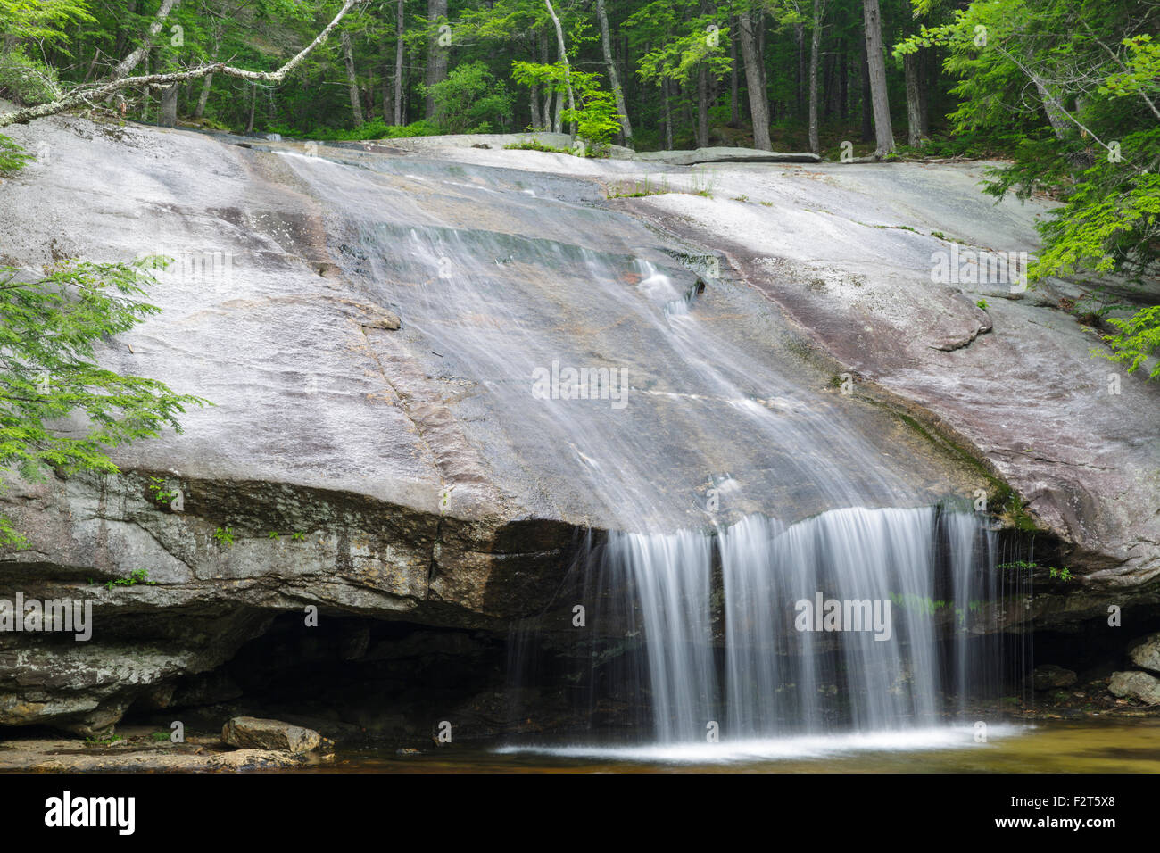 Beede Falls on Bearcamp River in Sandwich Notch in Sandwich, New ...