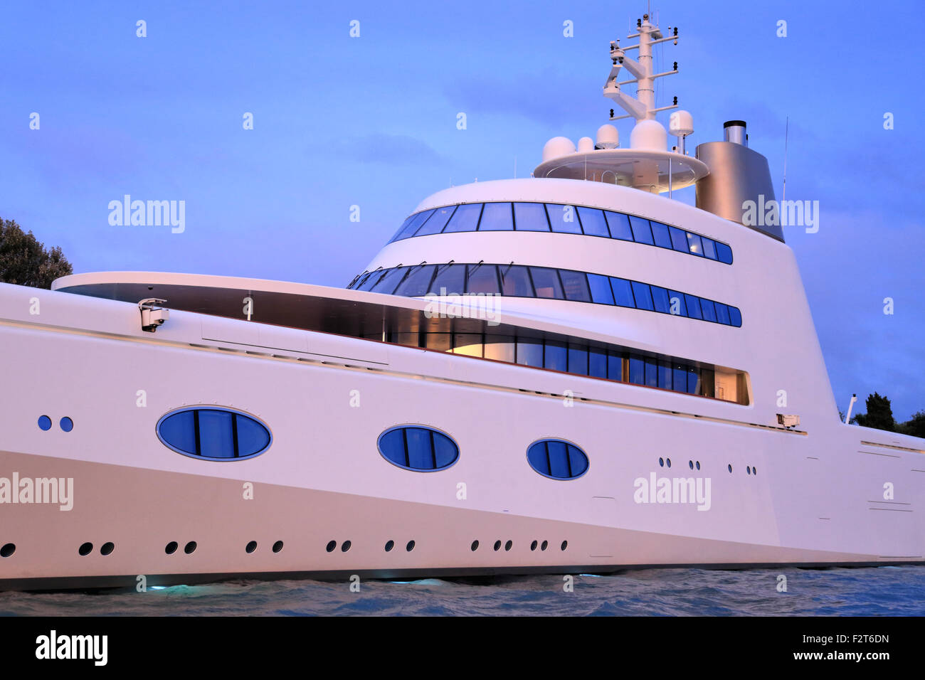 Andrey Melnichenko superyacht ‘A’, SF99, IMO 1009340 Stock Photo - Alamy