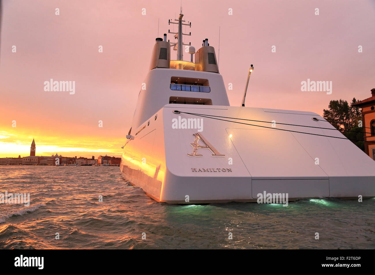Andrey Melnichenko superyacht ‘A’, SF99, IMO 1009340 Stock Photo - Alamy
