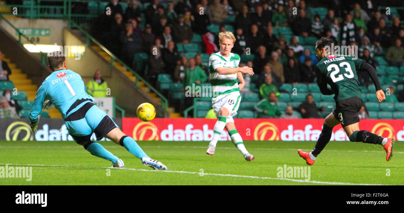 Glasgow, Scotland. 23rd Sep, 2015. Scottish League Cup. Celtic versus ...