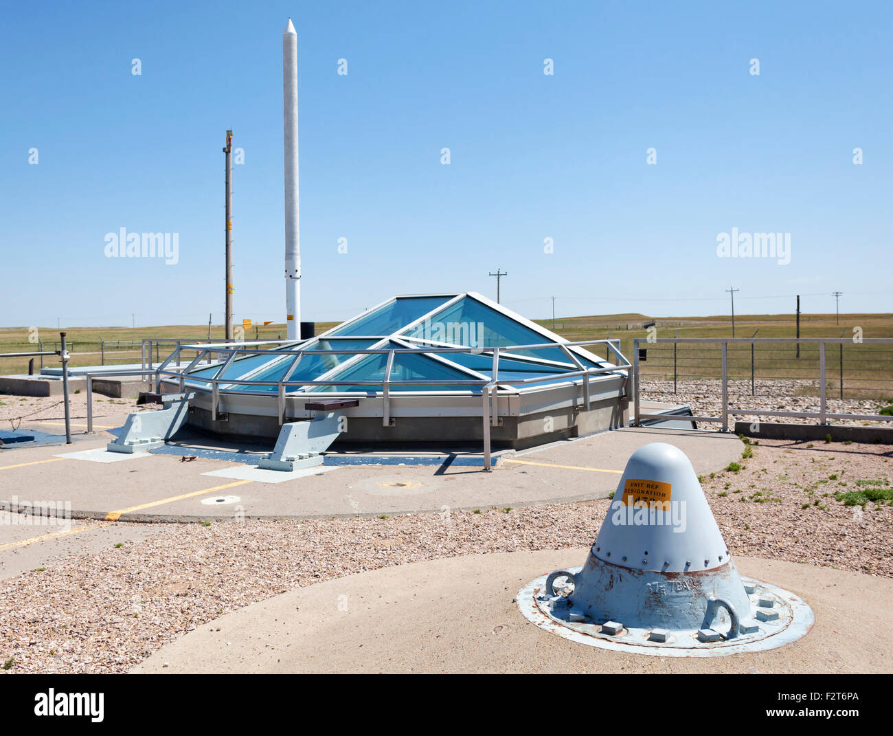 Minuteman Nuclear Missile National Historic Site South Dakota Stock ...