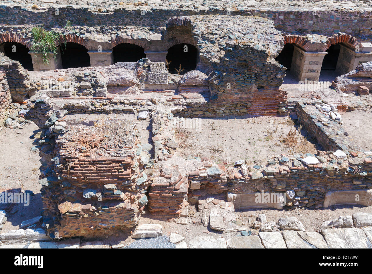 Roman forum, Thessaloniki, Macedonia, Greece Stock Photo - Alamy