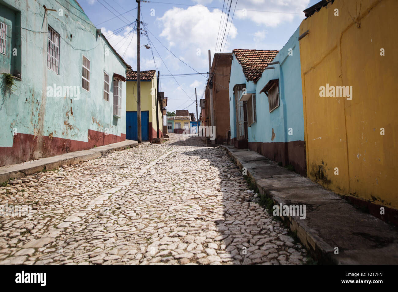 Street in Trinidad, Cuba Stock Photo - Alamy