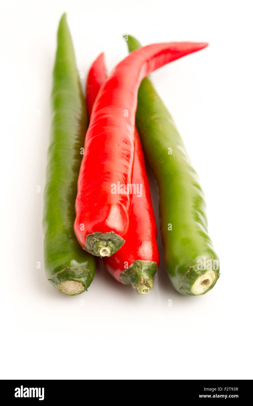 long fed pepper, Chili Spur Pepper of thailand Stock Photo - Alamy