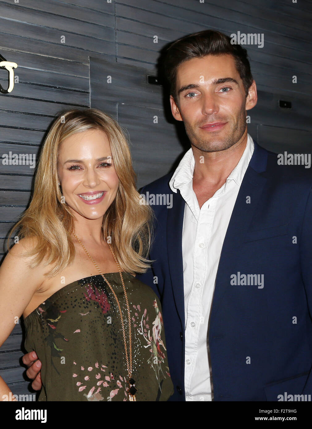 Wanderlust Hollywood Grand Opening Featuring: Julie Benz, Nick Hounslow ...