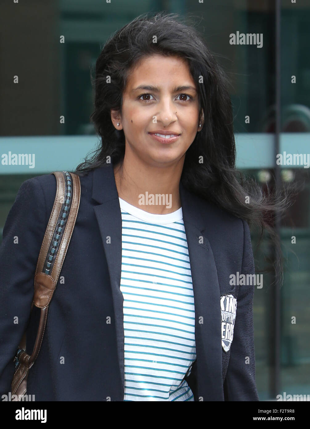 Konnie Huq outside ITV Studios Featuring: Konnie Huq Where: London ...