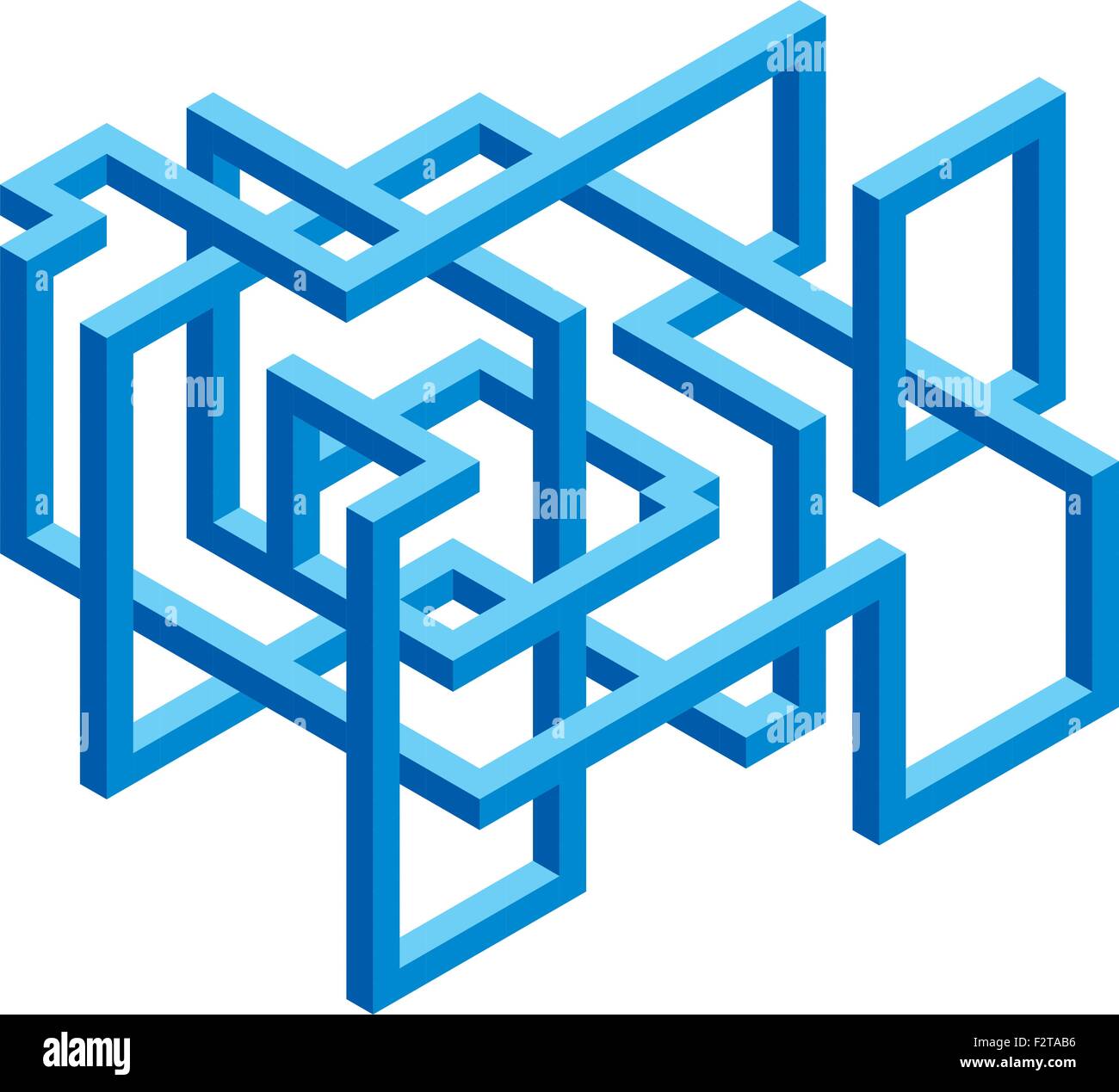 Escher cube hi-res stock photography and images - Alamy