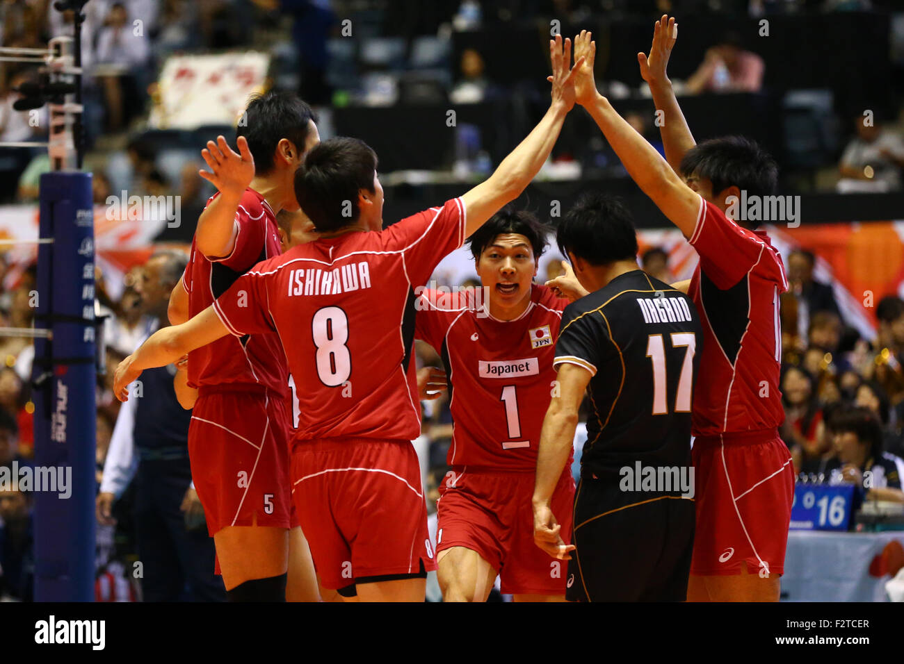 Volleyball japan national team group hi-res stock photography and ...