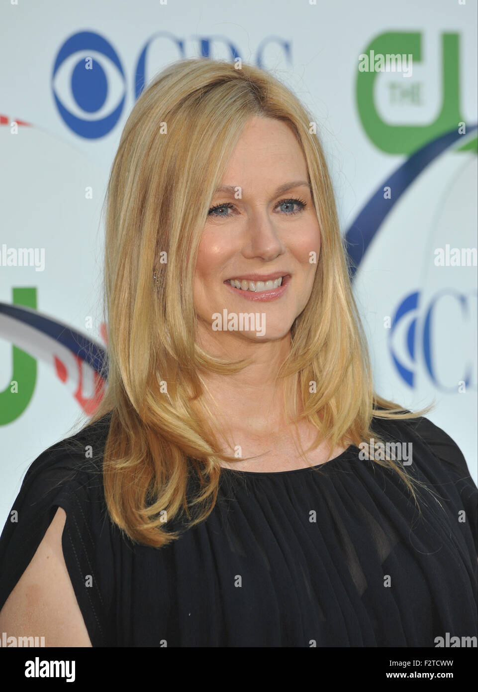 LOS ANGELES, CA - JULY 28, 2010: Laura Linney at CBS TV Summer Press ...