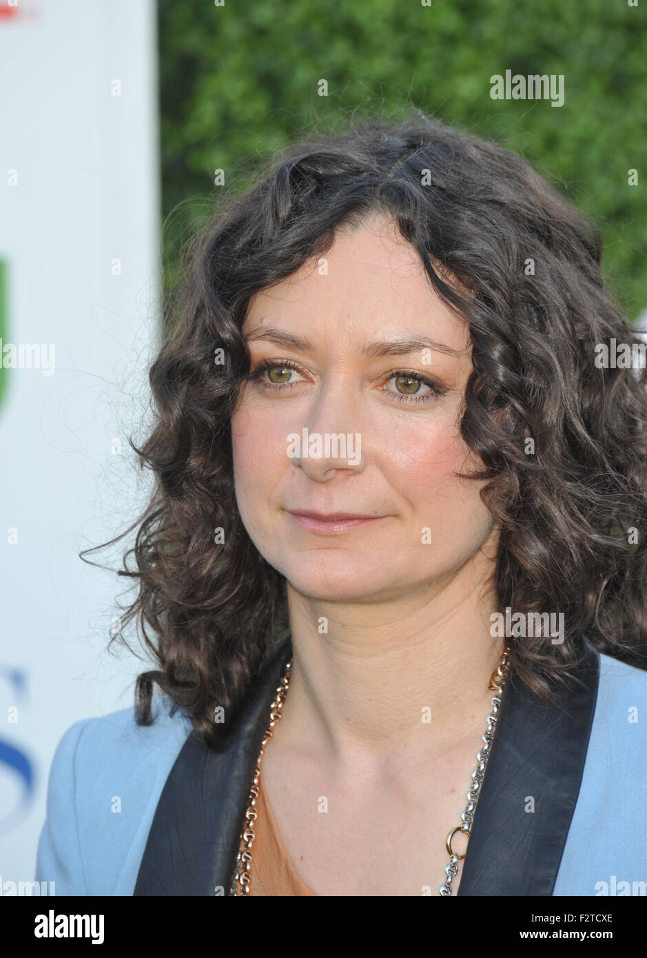 LOS ANGELES, CA - JULY 28, 2010: Sara Gilbert - star of "The Talk" - at ...