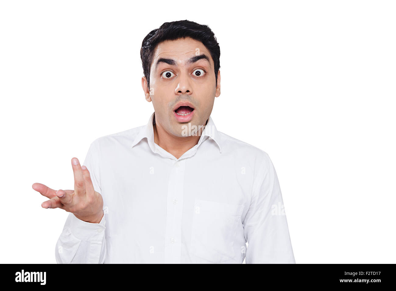 1 indian Adult Man Shocking Stock Photo - Alamy