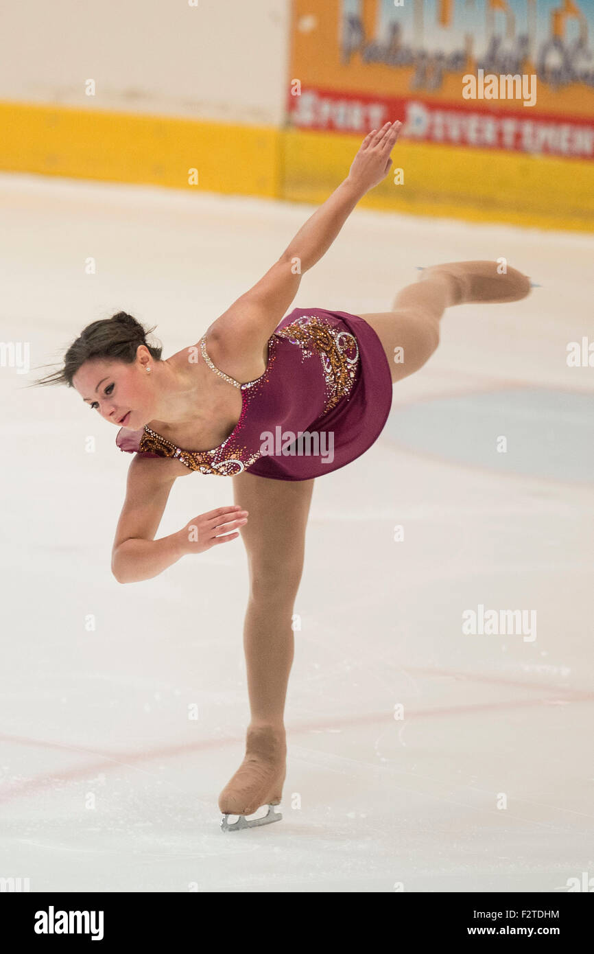 Katie Powell (GBR), SEPTEMBER 19, 2015 - Figure Skating : ISU Lombardia ...