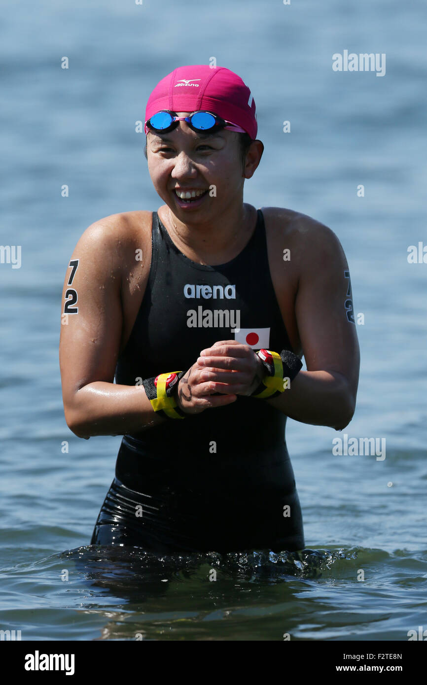 Tateyama, Chiba, Japan. 23rd Sep, 2015. Yumi Kida Swimming : Open Water ...
