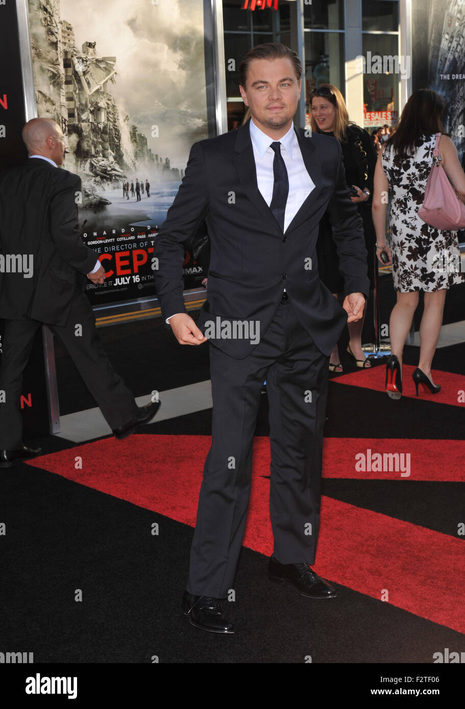 LOS ANGELES, CA - JULY 13, 2010: Leonardo DiCaprio at the Los Angeles ...