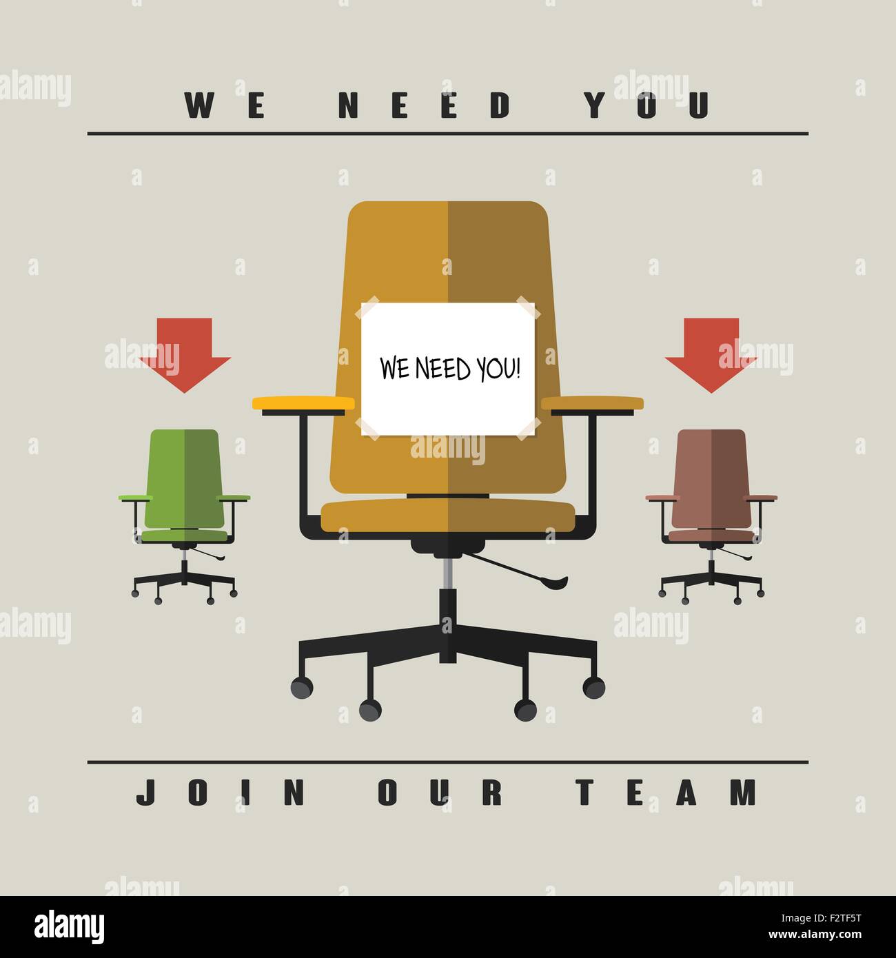 Job interview concept in Stock Vector Images - Alamy