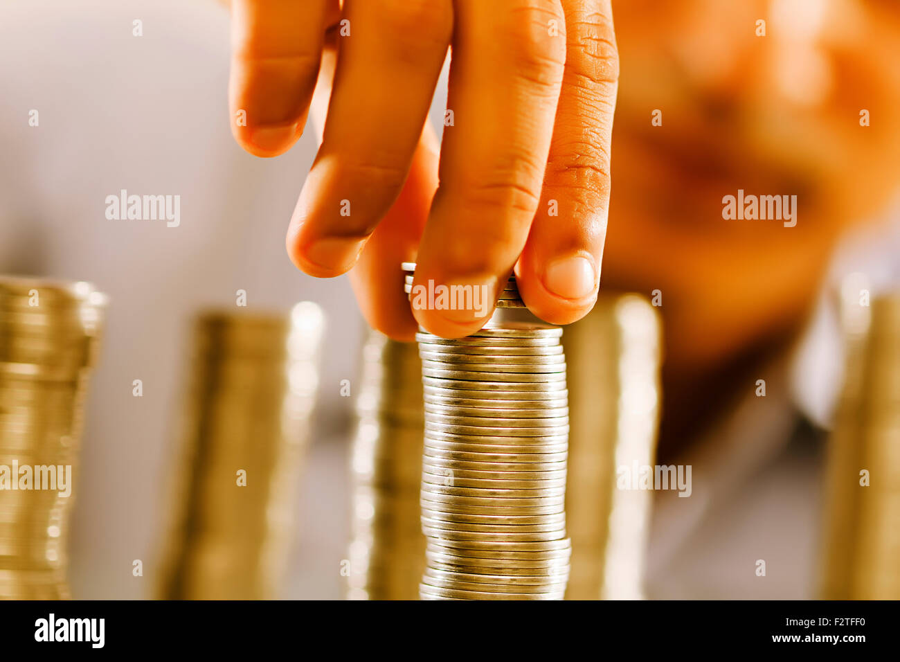 Adult male banking hi-res stock photography and images - Alamy