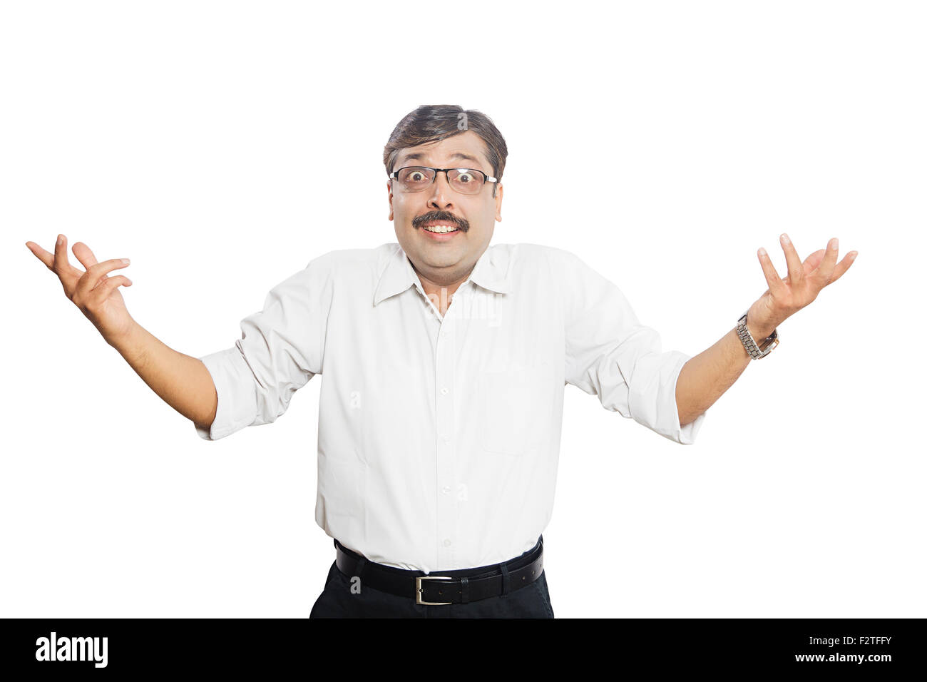 Indian man surprise shock hi-res stock photography and images - Alamy