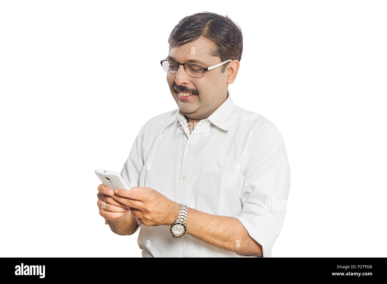 Man's hand holding phones hi-res stock photography and images - Alamy