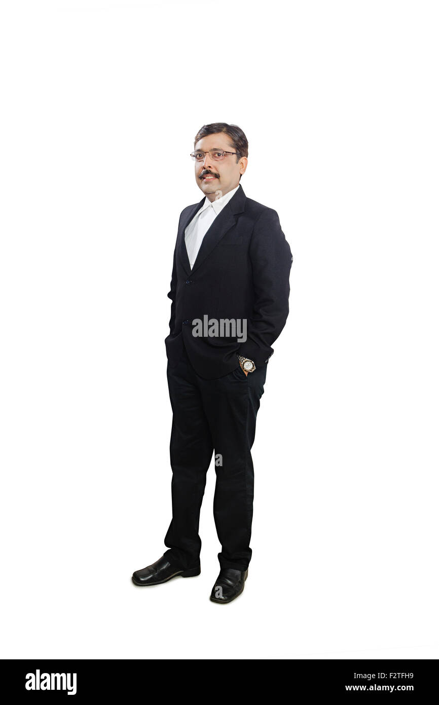 Indian business man standing pose hi-res stock photography and images ...
