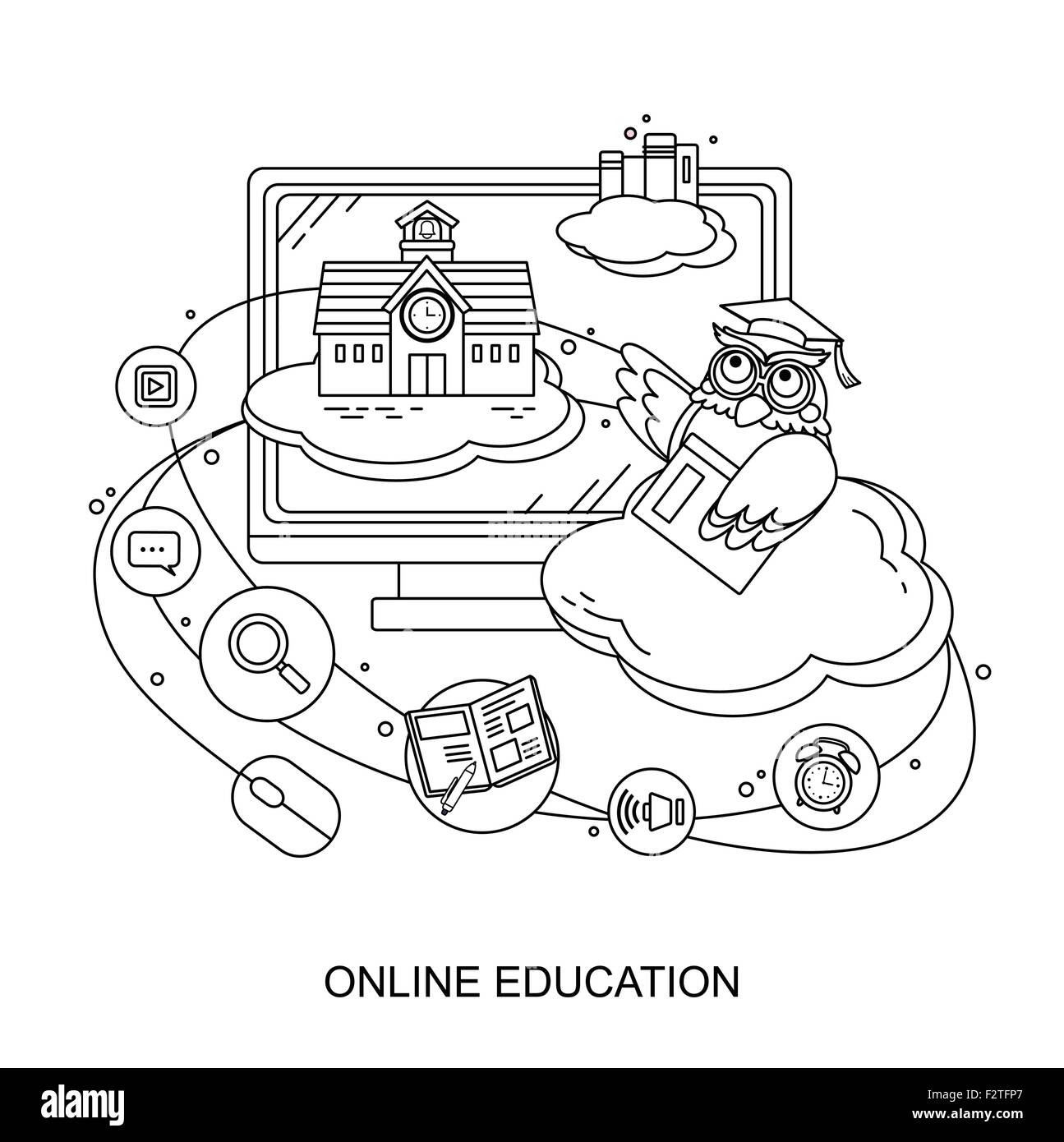 Online science Black and White Stock Photos & Images - Alamy