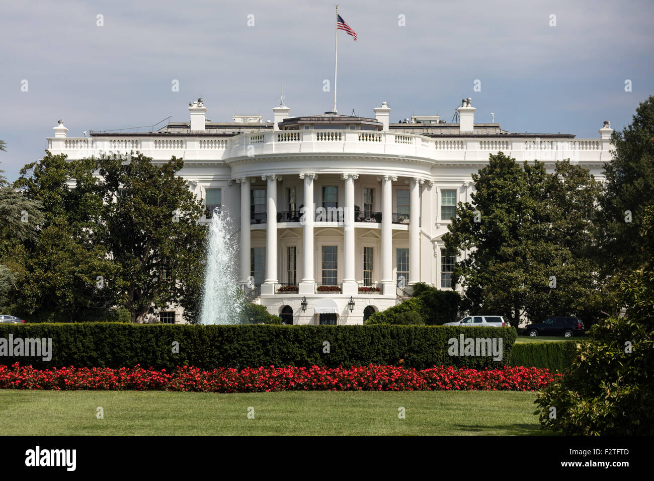 View of the White House, the residency of president of USA Stock Photo ...