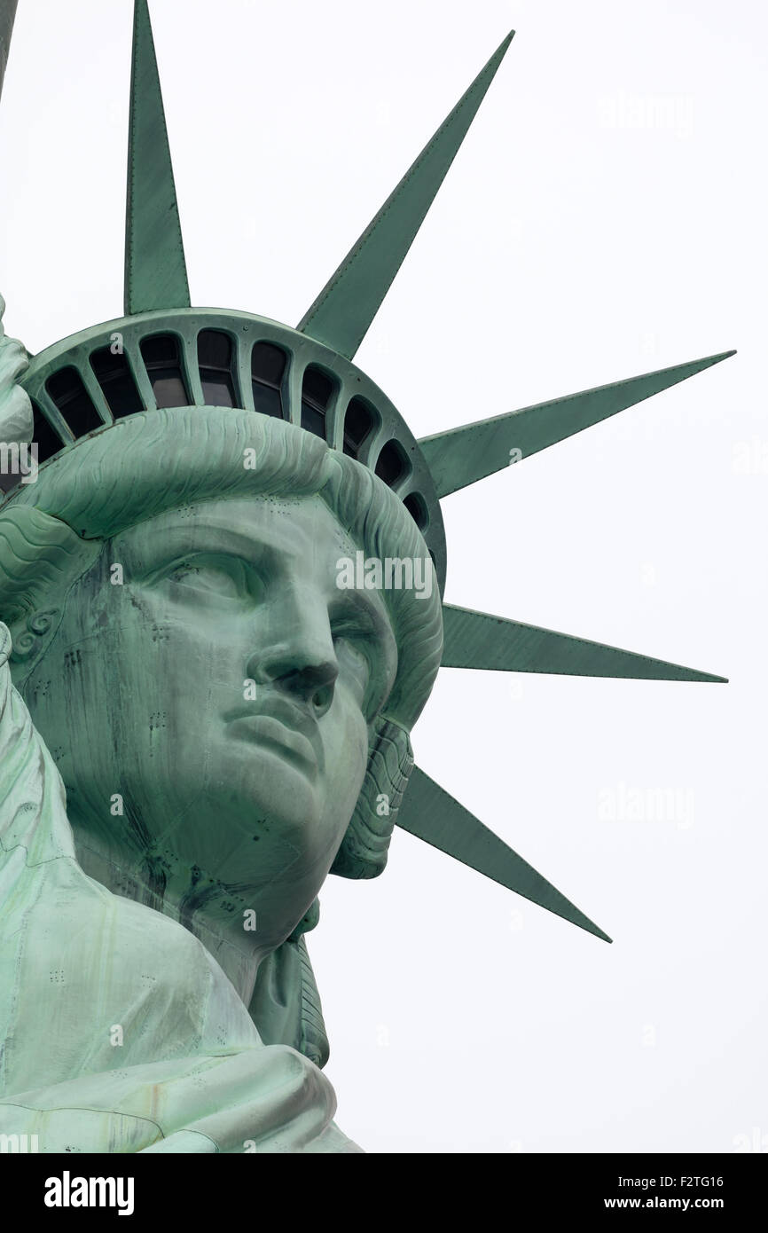 The Statue of Liberty is a colossal copper statue, designed by Auguste ...