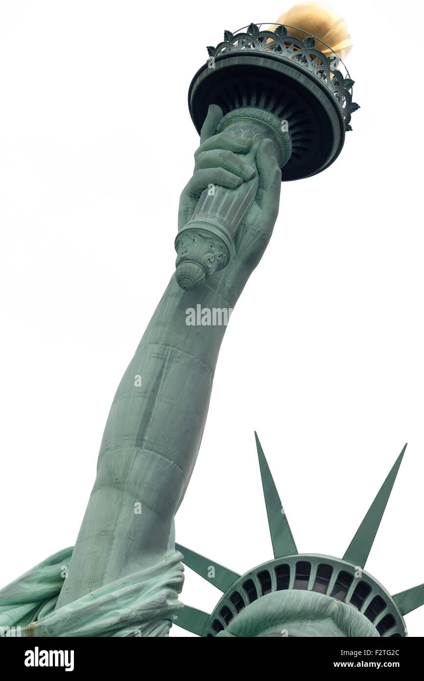 The Statue of Liberty is a colossal copper statue, designed by Auguste ...