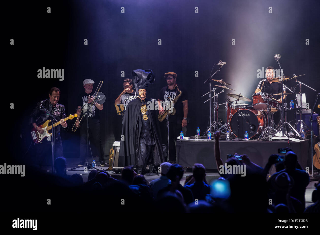 Culture Club perform live at the Greek Theater Featuring: Boy George ...