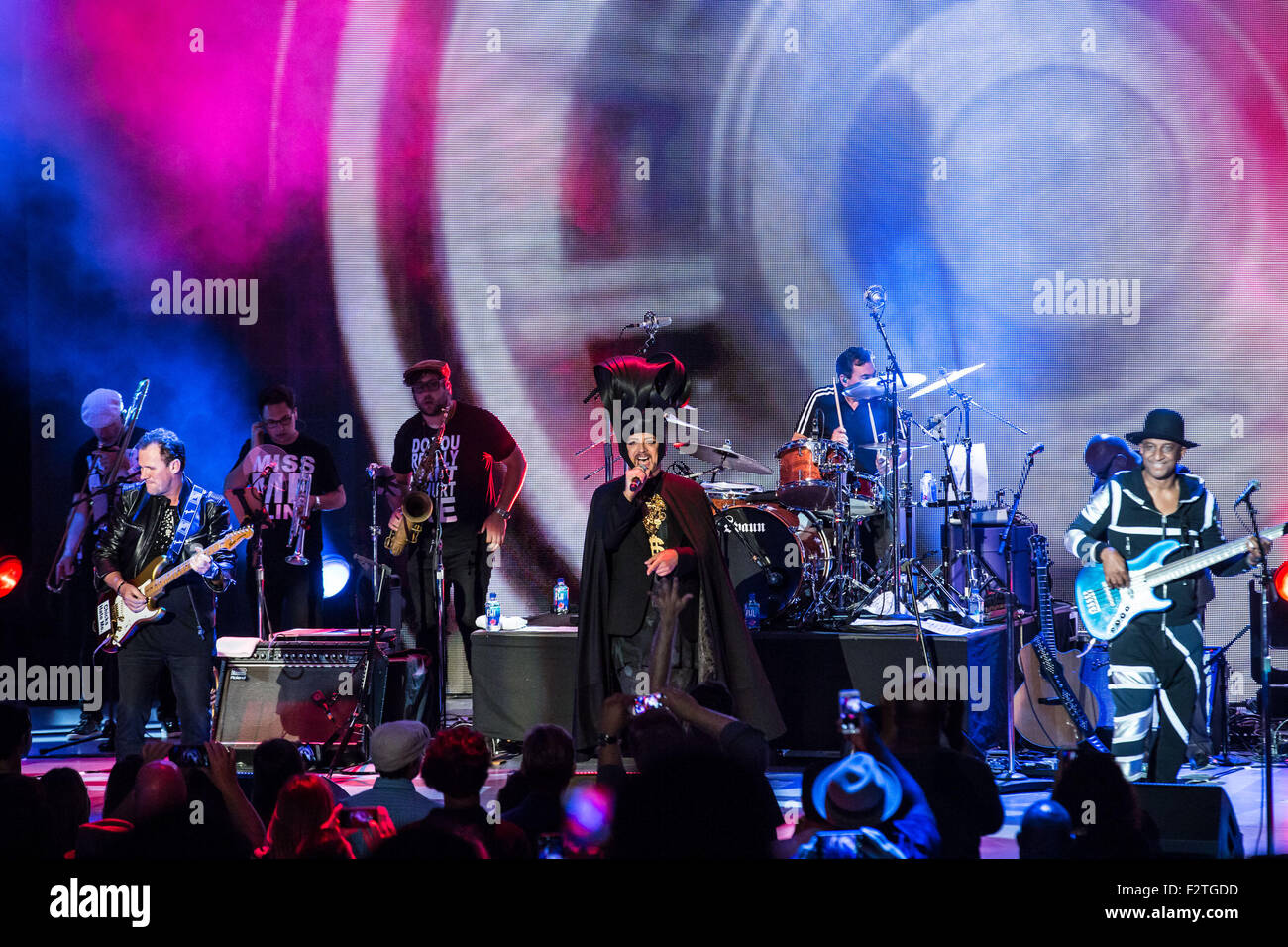 Culture Club perform live at the Greek Theater Featuring: Boy George ...