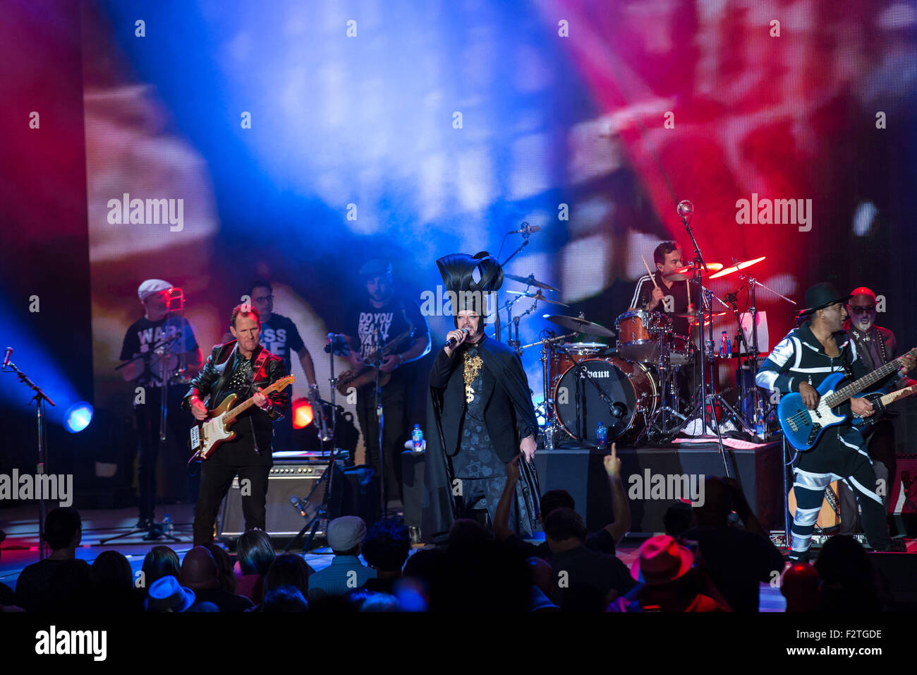 Culture Club perform live at the Greek Theater Featuring: Boy George ...