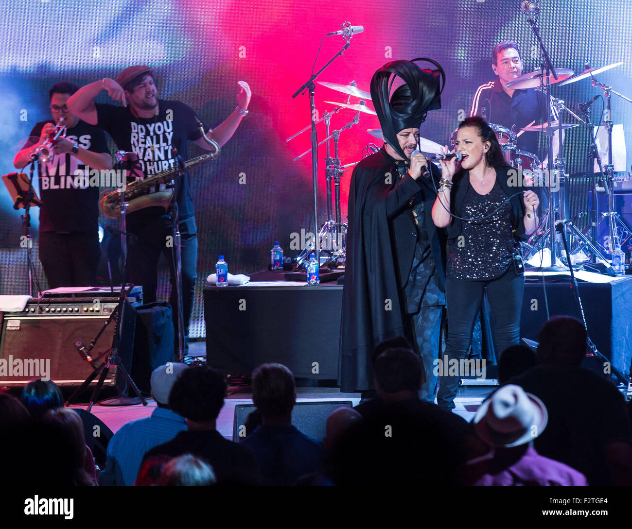 Culture Club perform live at the Greek Theater Featuring: Boy George ...