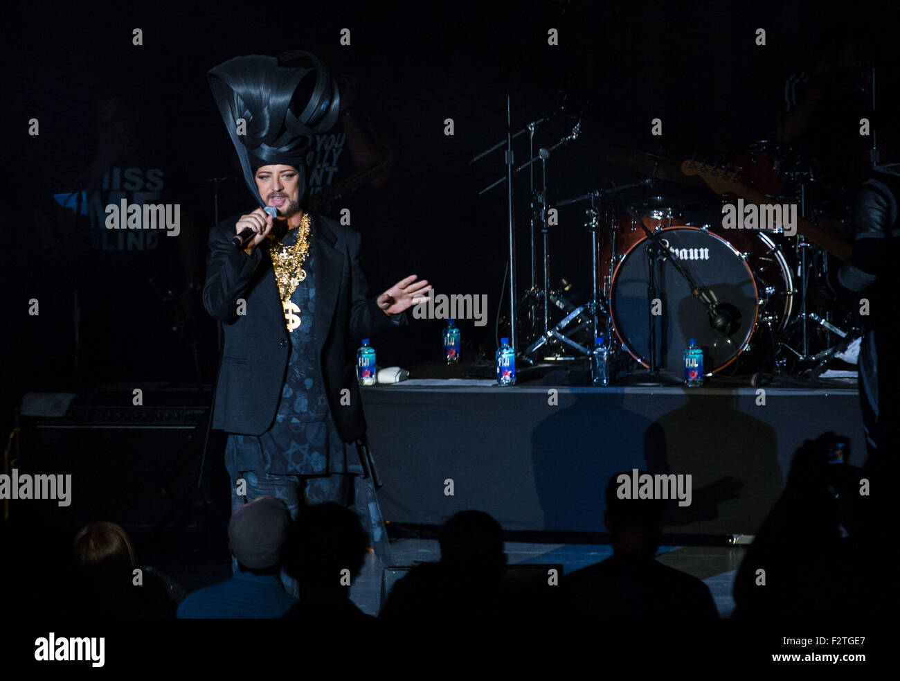 Culture Club perform live at the Greek Theater Featuring: Boy George ...