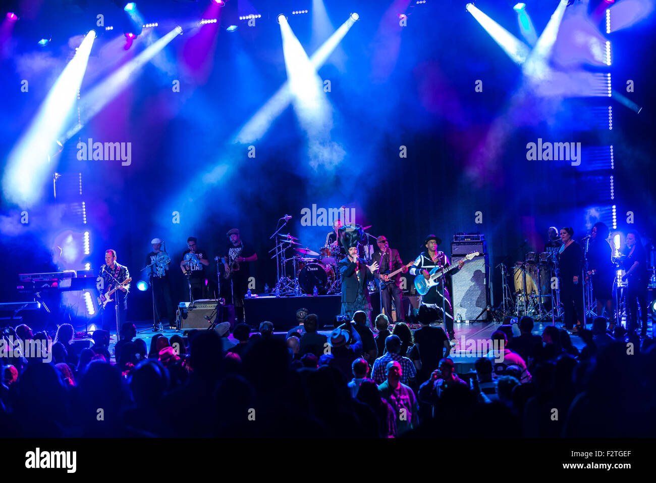 Culture Club perform live at the Greek Theater Featuring: Boy George ...