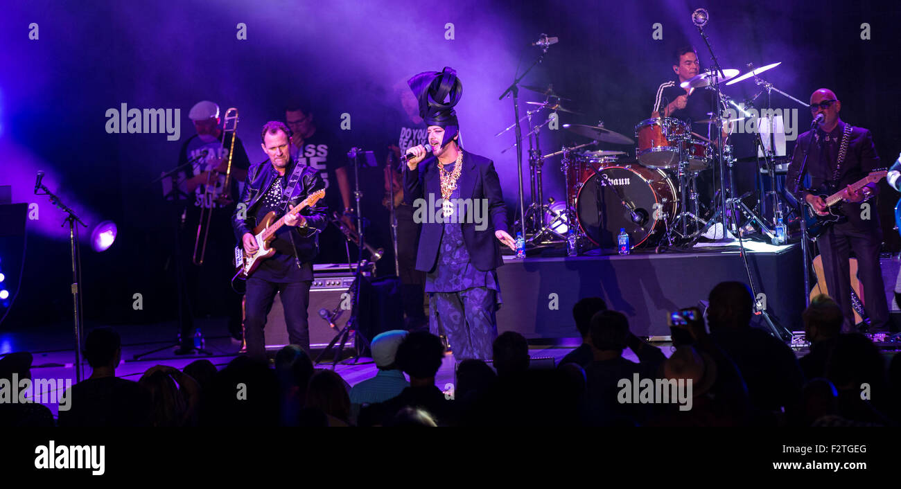 Culture Club perform live at the Greek Theater Featuring: Boy George ...