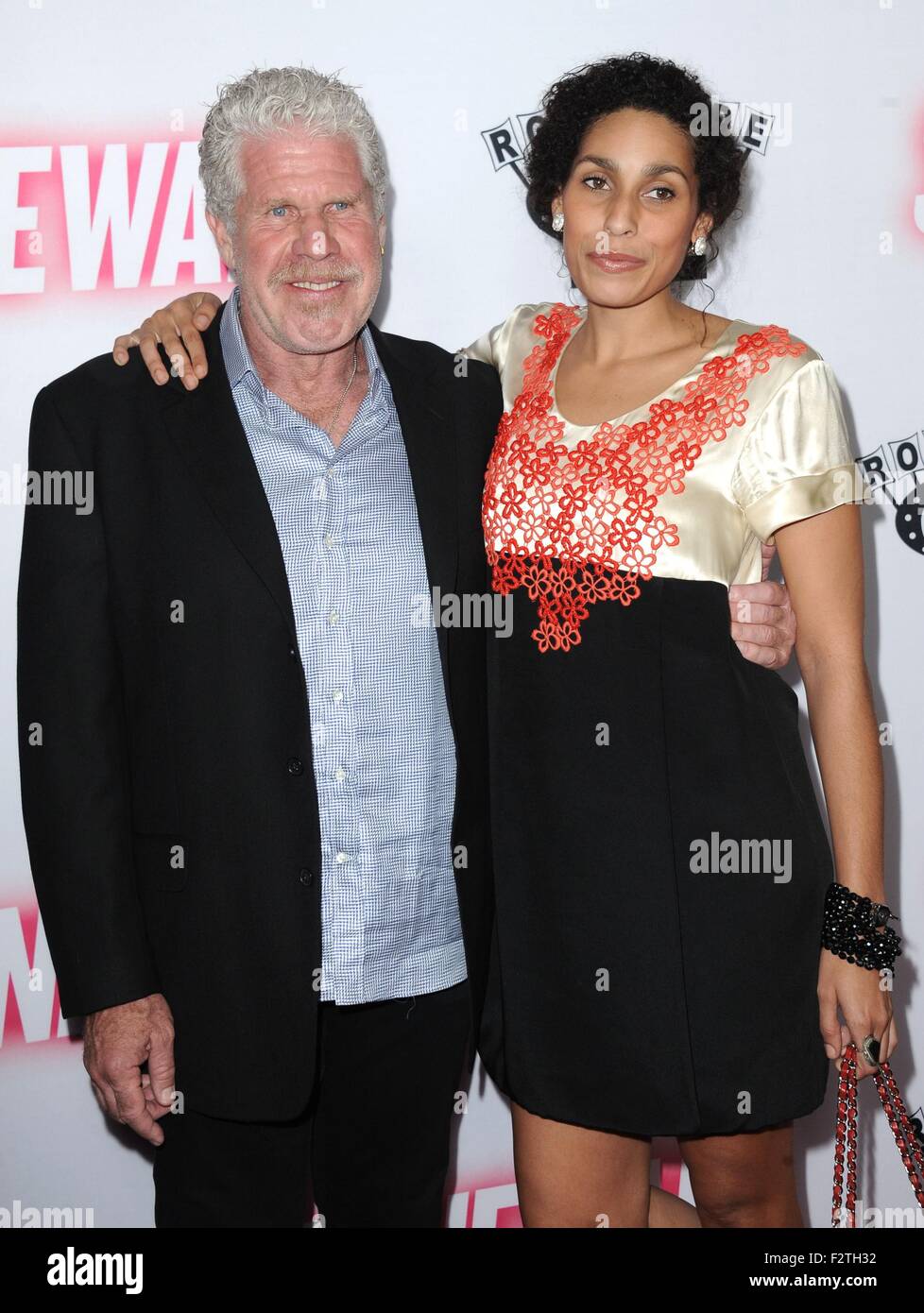 Los Angeles, CA, USA. 23rd Sep, 2015. Ron Pearlman, Opal Perlman at ...