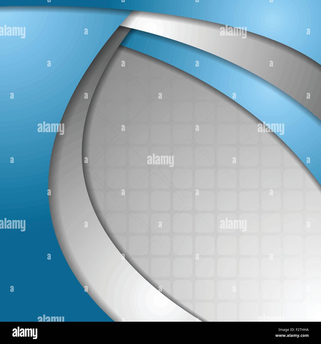 Abstract blue grey wavy corporate background. Vector design Stock ...