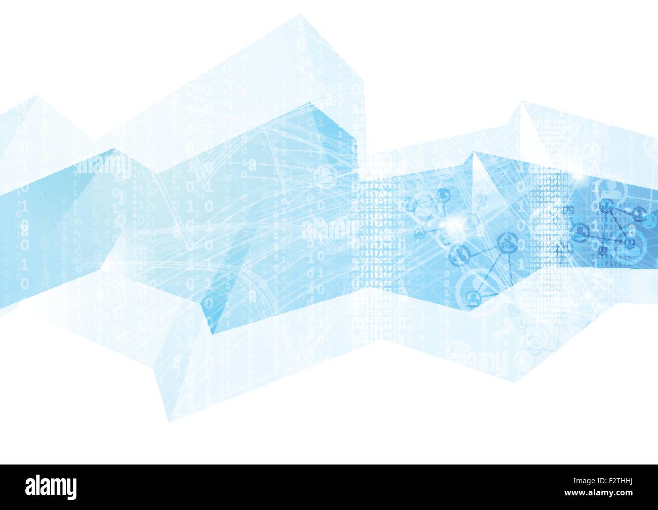 Team communication concept geometric background. Vector tech design ...