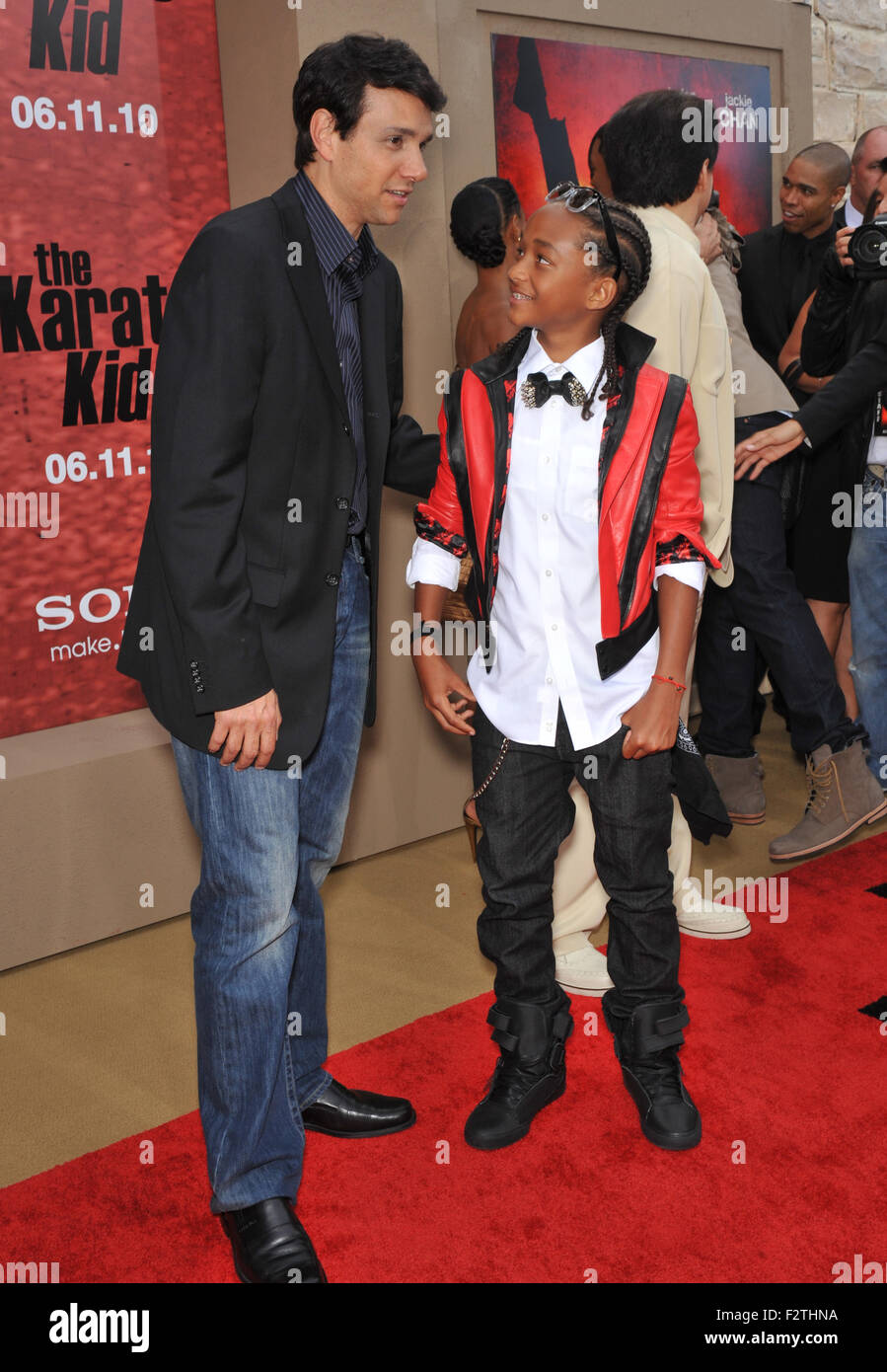 Ralph Macchio And Jaden Smith