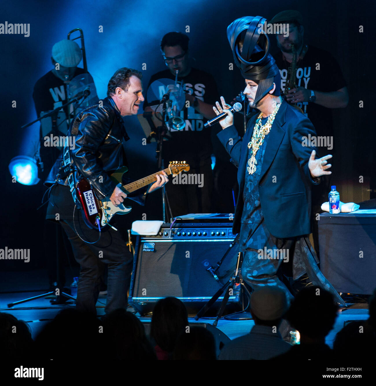 Culture Club perform live at the Greek Theater Featuring: Boy George ...
