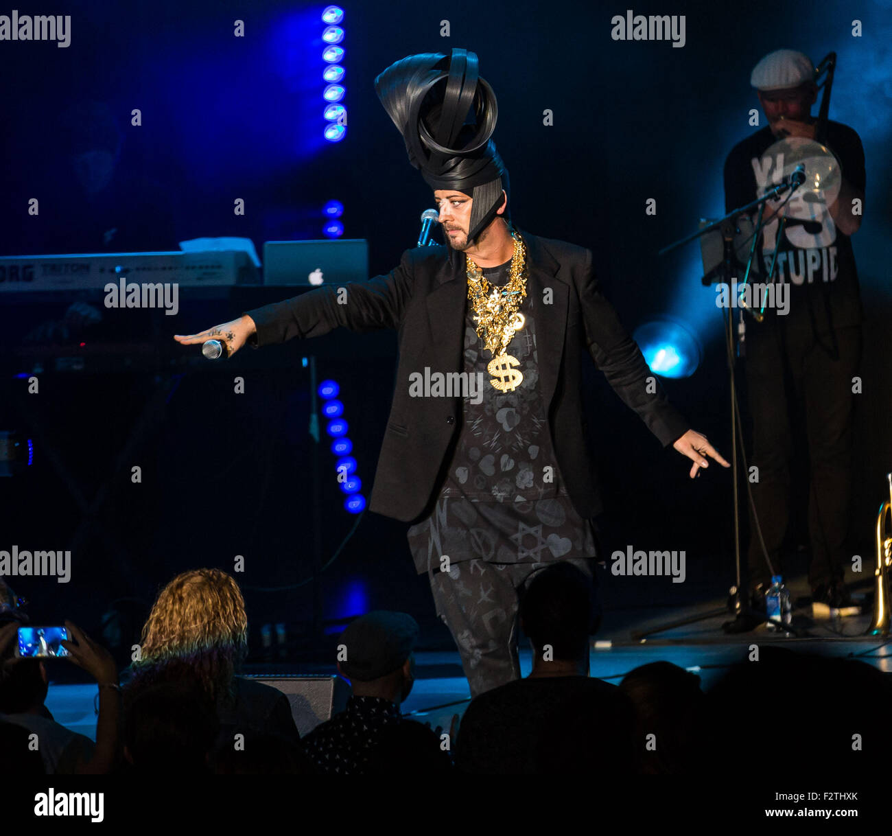 Culture Club perform live at the Greek Theater Featuring: Boy George ...