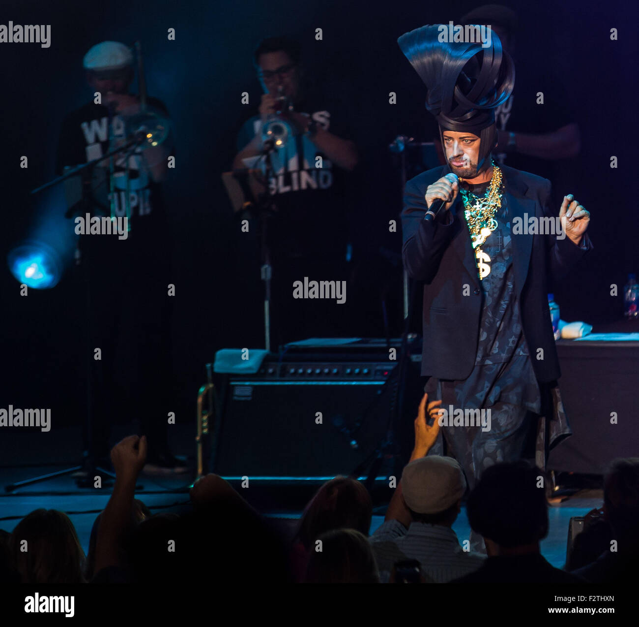 Culture Club perform live at the Greek Theater Featuring: Boy George ...