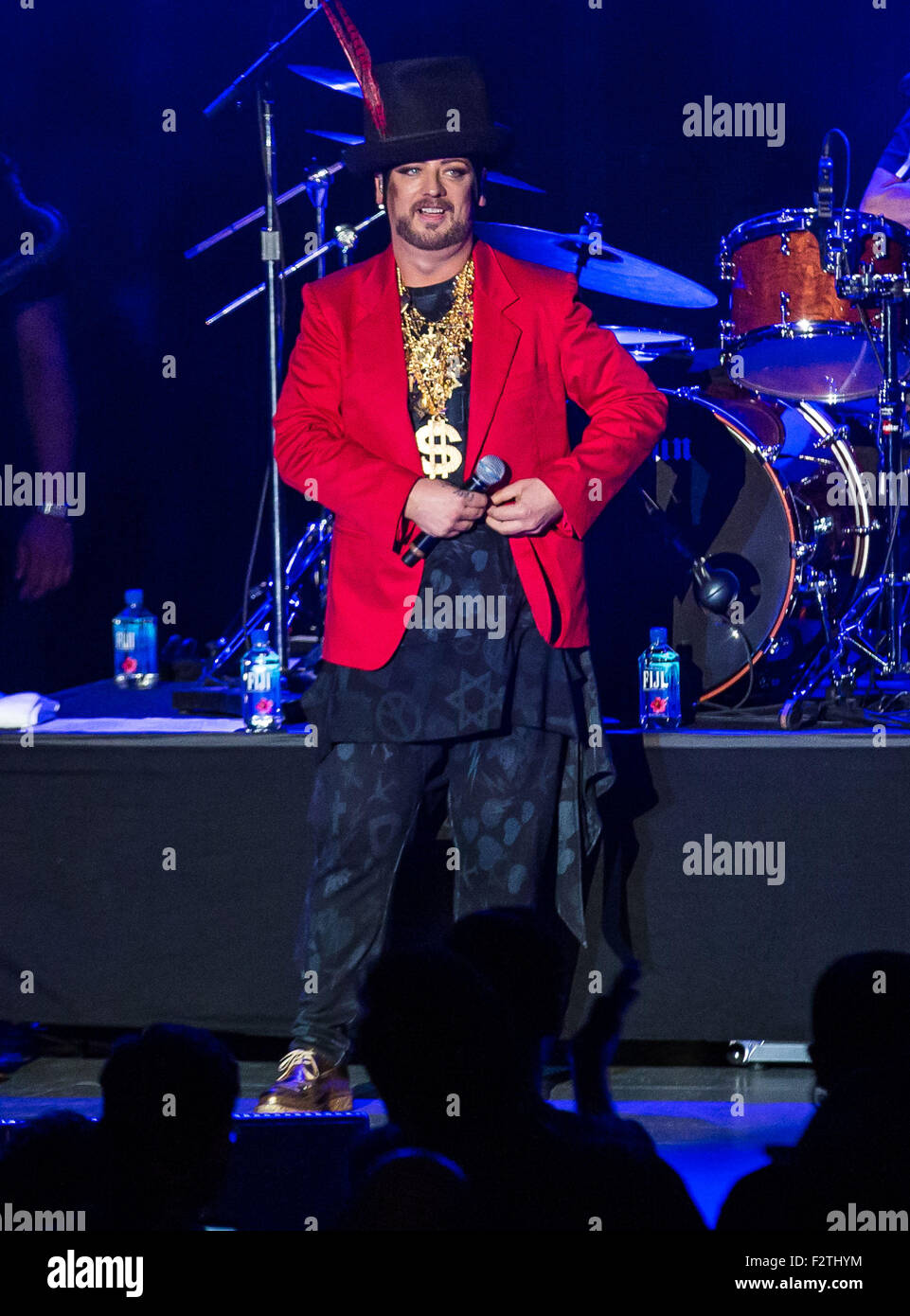 Culture Club perform live at the Greek Theater Featuring: Boy George ...