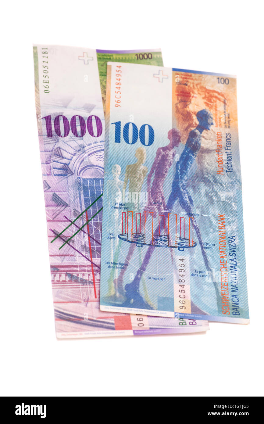 100 francs note hi-res stock photography and images - Alamy