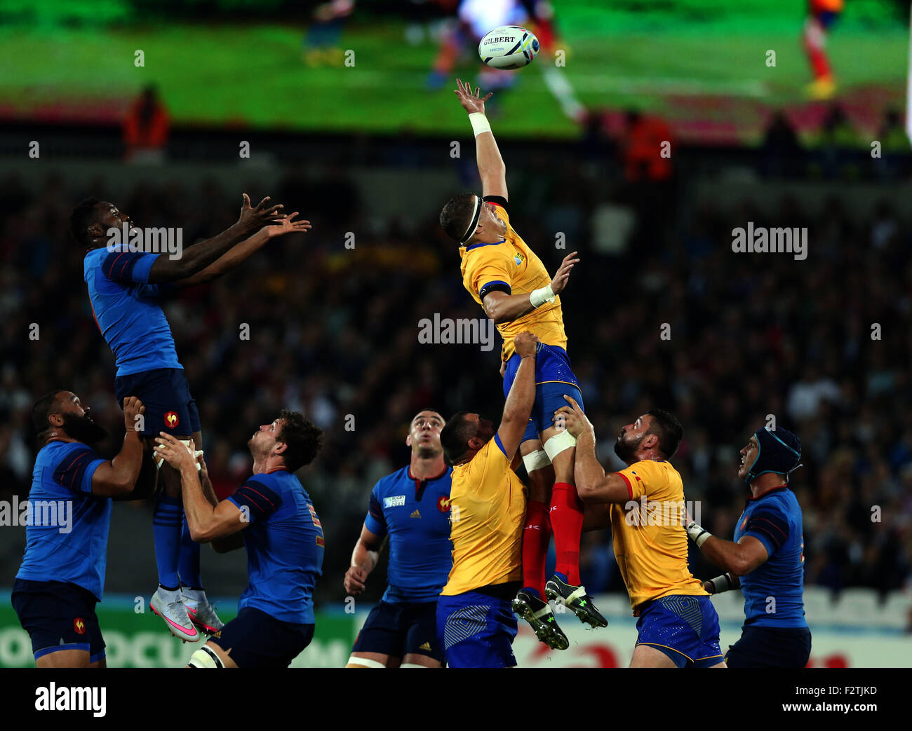 London, Queen Elizabeth Olympic Park in London. 23rd Sep, 2015. Mihai ...