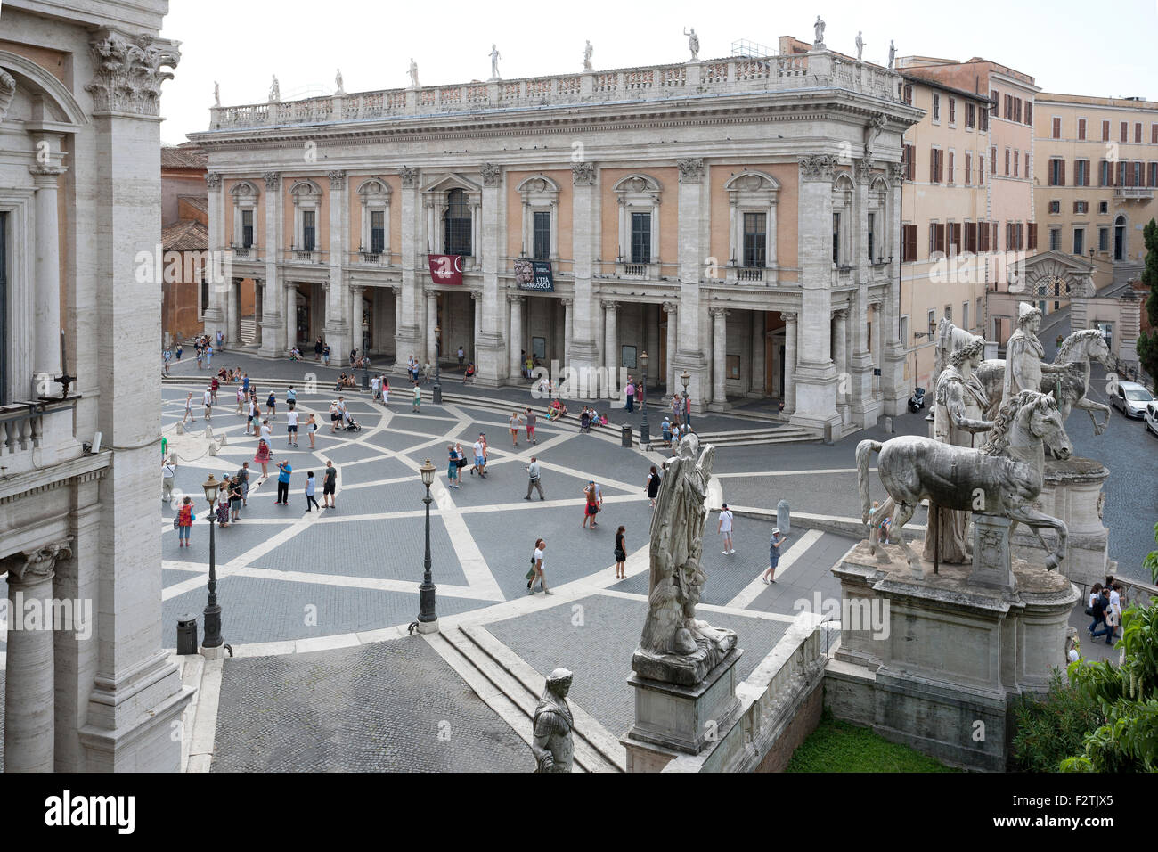 Piazza Rome Italy Stock Photo - Alamy