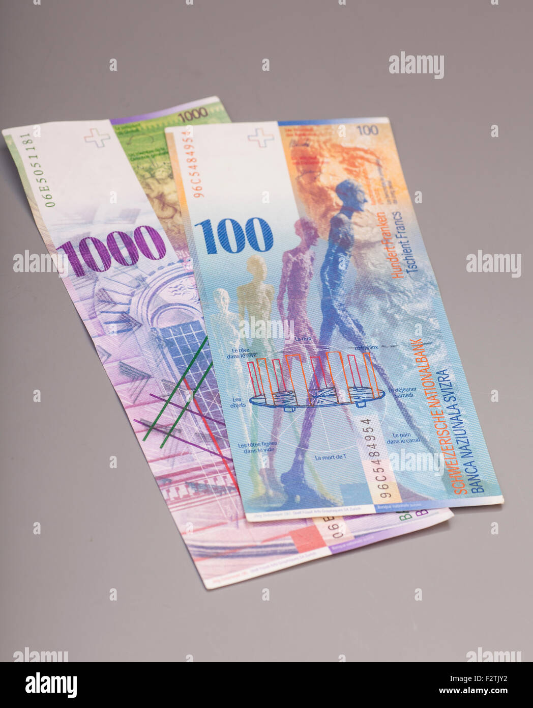 One hundred swiss francs hi-res stock photography and images - Alamy