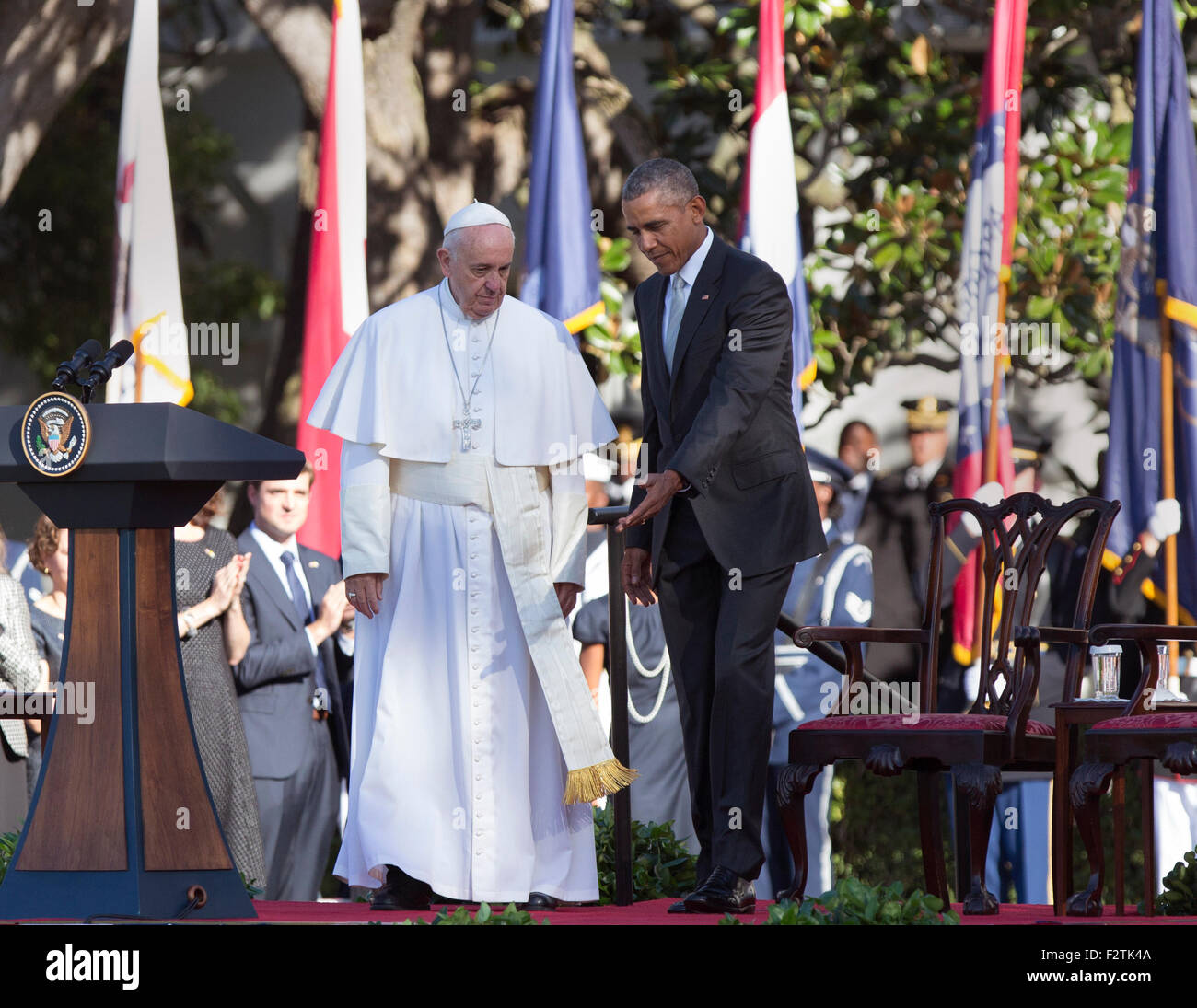United States President Barack Obama hosts an Official State Welcome ...